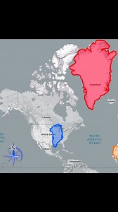 479K views · 1.5K reactions |  #MIND-BLOWING: Greenland’s True Size...