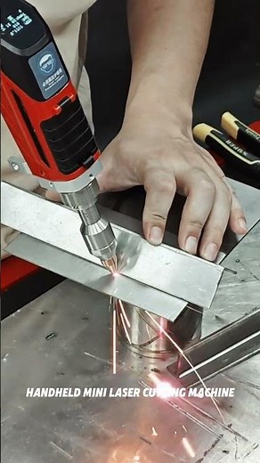 Handheld Mini Laser Cutter for Metal! Powerful & Portable 🔥⚙️