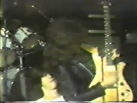 ANTHRAX 1982 GREG WALLS, NEIL TURBIN, GREG D'ANGELO, DANNY LILKER, SCOTT IAN ROSENFELD