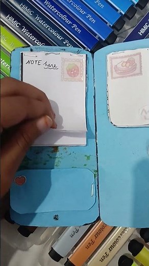 iPhone notepad / Easy paper craft 🗒️ #artandcraft