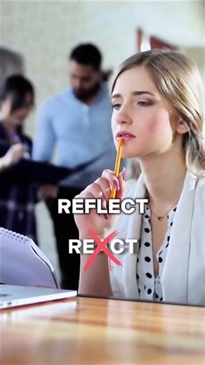 Reflect, Don't React: Turn Feedback Into Growth - #shorts