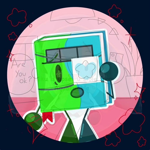 Monitoring x FreeSmart (Book, 1/6) || #bfdi #osc #objectshow #pjsk #vocaloid #monitoring #art #aa23