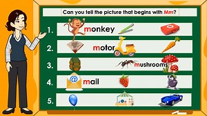 Reading Consonant Mm / Reading & Vocabulary Skills | Read Kids