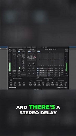 Voice Processing with UltraChannel: Easy Audio Editing Tutorial! #shorts