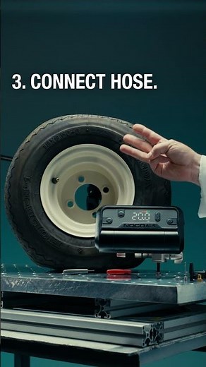 The AL5 portable air compressor is so easy to use!