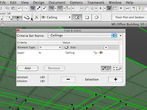 ArchiCAD 14 New Features - Refined Model Mapping