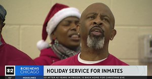 Holiday service for inmates at Cook County Jail