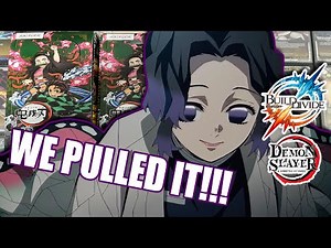 DIVIDE RARE HAS BEEN PULLED! 2X BOOSTER BOX OPENING | BUILD DIVIDE x DEMON SLAYER TCG