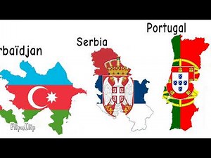 European Countries Size Comparison