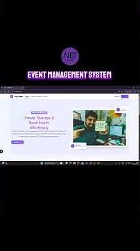 Event Management System | College Project & Resume Showcase #project #fullstack