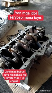 5 comments | Engine averhaul Toyota Vios 1.3 #repair #repairservices #buhaymikaniko #reelsfb #reelsvideo #reels #everyone #followers #friends | Norben Loseriaga Aparilla | Facebook