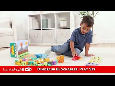 LJ51243 Dinosaur Blockables Play Set