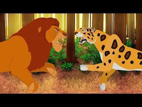 MUFASA VS SABOR - The Lion King VS Tarzan / Fight Animation