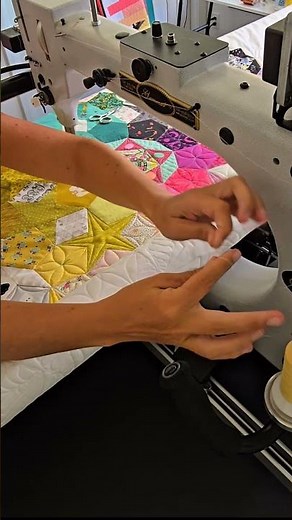 Changing thread colors as I quilt? Here's why!