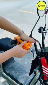 Motorcycle Brake Lock - Strong Security #BikeLock #BrakeLock #Security #Durable #BikeSafety | Tanushree Creations