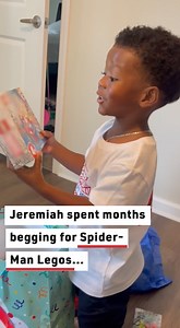This little boy had quite the reaction after he thanked his mom for a Lego set! #kids #kidsandbirthdays #kidsandlegos | Reader's Digest