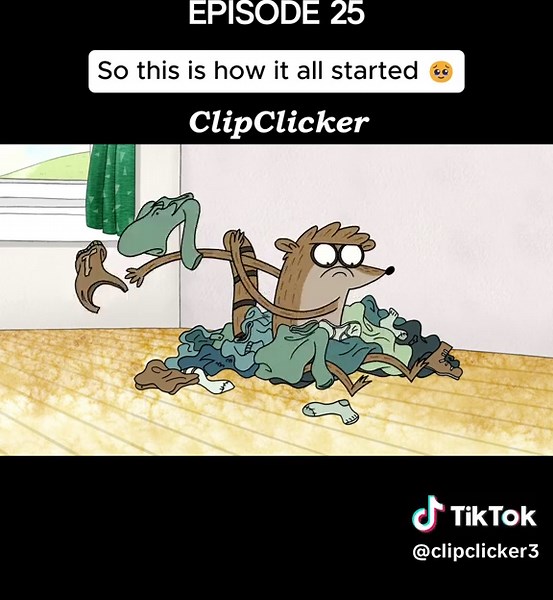 The First Day 🥹|| Part 1 #fyp #clips #clip #show #regularshow #cartoon #cartoonnetwork #cn