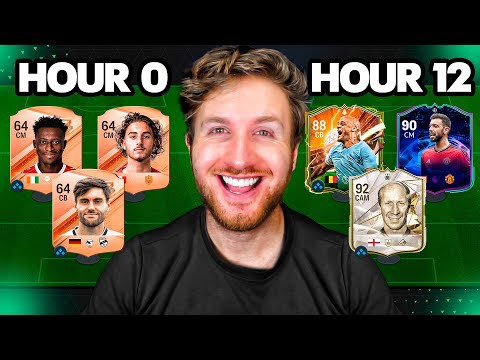 12 hours to build the best EA FC 24 team!