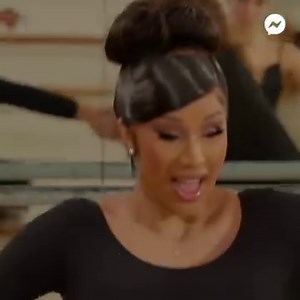 Chile, Cardi B came to Debbie Allen Dance Academy to find her Dance Dreams! 😂 Her new show, ‘Cardi Tries ____’ launches today! Watch her learn ballet and tackle a variety of other challenges every Thursday on Messenger’s #WatchTogether! #CardiTries How to find the show: Swipe up in your Messenger video call or tap the media button in an IG video call. * Update your IG app to do this! | Debbie Allen