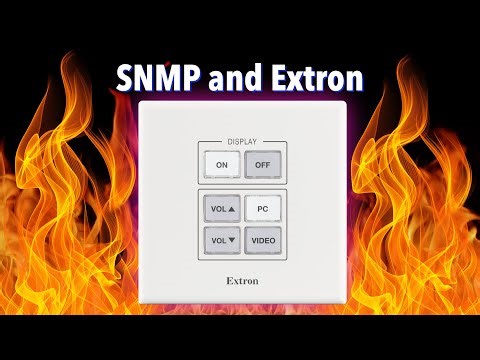 SNMP on an Extron MLC Plus 50