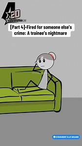 84K views · 1.2K reactions | [Part 4]-Fired for someone else’s crime: A trainee’s nightmare - Audio credit: @mell ❄️ #manager #customerservice #corporate #viral #usa #worklife #work #usareels #funnyreels #funnyvideos #reelsfypシ #reelsfacebook #animation #funny #relatable #america #reels #humor #foryouシ #employment #everyone #foryou #office #foryoupage #fypシ #comedy #funnyreelsvideo | Animations2D | Facebook
