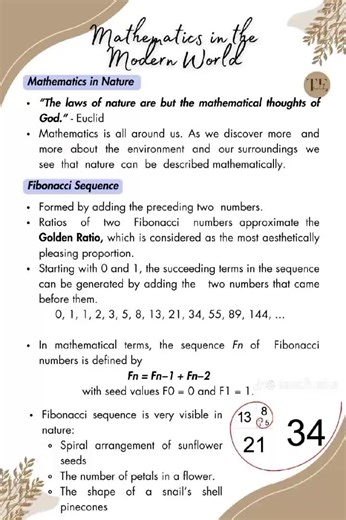 Exploring Mathematics in the Modern World