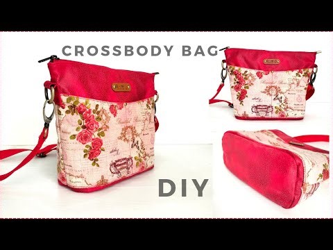 Easy Crossbody Bag Tutorial | How To Make Crossbody Bag