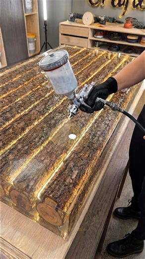 Live Edge Log Dining Table Build | DIY & Crafts USA