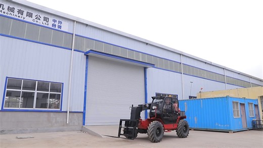 Manitou 3ton 7m Telescopic Handler Telehandler with Ce Epa 4x4 All Terrain Telescopic Boom Forklift with Attachments for Sale