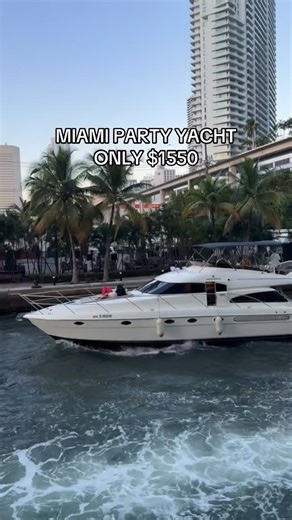 ICON CHARTERS | Yatch & Boat Rental on Instagram: "YACHT OF THE MONTH! MIAMI PARTY YACHT Our Price includes the following: - Captain - Fuel - Pick up/ Drop off fee - Clean up fee - Cooler - Ice and Water - Floating mat - Bluetooth System ⚠️ Parties over 13 people will have to book an additional boat due to coast guard regulations ⚠️ - Deposits are nonrefundable. - Pick-up time is up to you; your day begins at the time stated in the signed Charter Agreement - Captain is always paid at the Dock. (