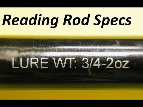 How to interpret the specs of a fishing rod