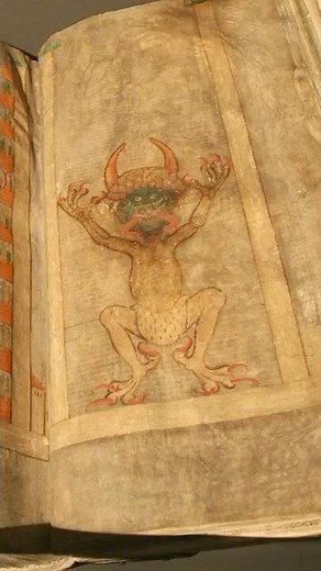The Mystery of the Codex Gigas, “The Devil’s Bible” #codexgigas #mystery #cursed #history