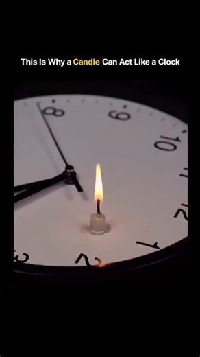 Rajesh Kumar on Instagram: "Long before digital clocks existed, humans used fire to track time. A candle burns at a nearly constant rate when the wax, wick, and airflow remain stable. As the candle shortens, equal amounts of wax melt over equal intervals of time. By marking the candle or placing objects at specific heights, people could measure the passing of minutes and hours. one of This principle is called a candle clock the earliest timekeeping methods, powered purely by physics, heat transf