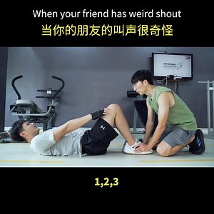 285K views · 7.8K reactions | this is why I don't spot my friend. 不会喊，不要乱乱喊， 不然给你含 #gym #workout #RaisinEnt -------------------------- Follow us on Instagram! 快点追踪我们的 IG！ 【@RaisinEnt】 | Raisin Entertainment | Facebook