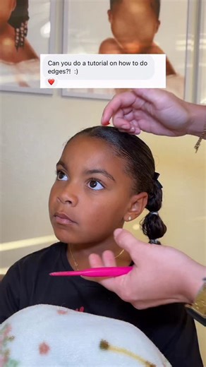 CarterRae’s hairstyles ✨ | Here is the tutorial for our edges 🫶🏻 we don’t always do edges, sometimes we just slick them back into the style, which is okay too! 🤍... | Instagram