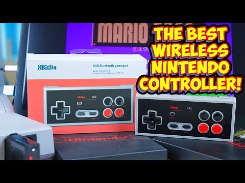 The Best Wireless Nintendo NES Controller Ever! 8Bitdo N30 Review!