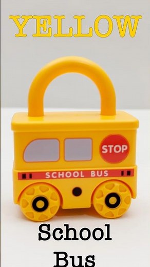 Fun Toy School Bus | Best Learn Colors and Vehicles | Educational Video for Toddlers