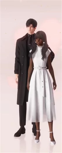 Zayne and mc getting ready for a photoshoot