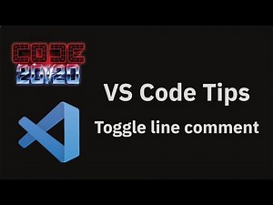 VS Code tips — Toggle line comment