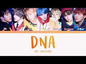 BTS (방탄 소년들) - DNA [Color Coded Lyrics Esp/Rom/Eng]
