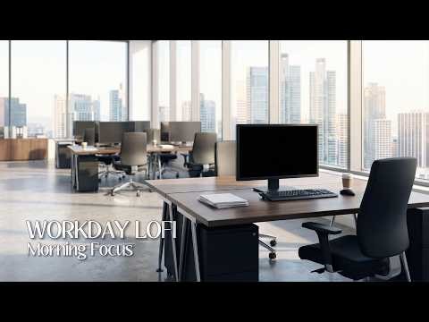 Bright Morning Focus – Workday Lofi (2 Hour Office Mix)