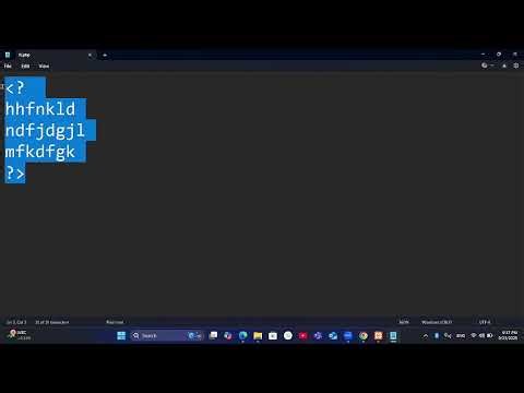 A/L ICT PHP Speed Revision Part 1