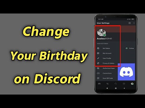 How to Change Your Birthday on Discord | Change Your Age on Discord
