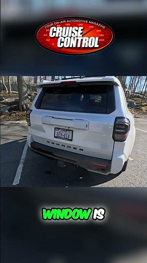 Toyota 4Runner Power Rear Window, Engine Specs, and Cargo Features!