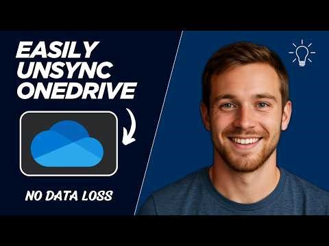 How to Unsync OneDrive Without Deleting Files