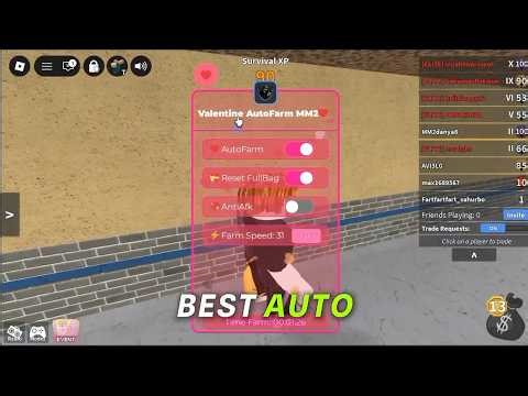 THE BEST AUTOFARM SCRIPT FOR MM2 VALENTINES DAY UPDATE! | Pastebin!