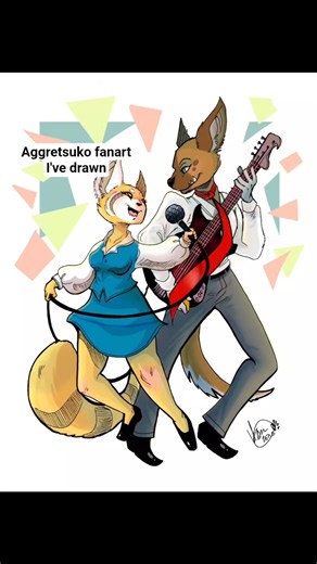 Aggretsuko #comicartist #comicart #aggretsukofanart #sketch #cuteart