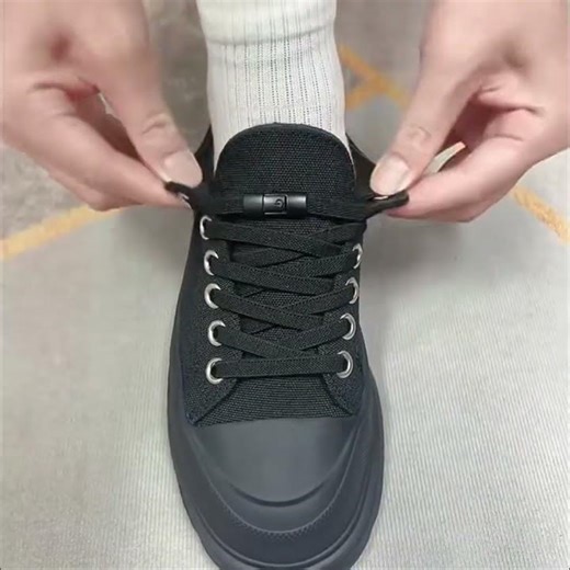 8mm No Tie Shoe Laces Press Lock Shoelaces Without Ties Elastic Laces