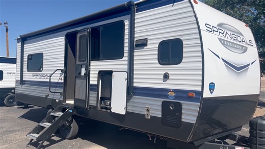 !NEW! 2025 Keystone RV Springdale 241FK Save $15,136! Payments as low as $270/mo. Call Now! 575-280-0020 Visit us today or view online https://www.hwhrv.com/product/new-2025-keystone-rv-springdale-241fk-2720447-29 Sale Price $36,997 Stock# SDT25180 #holidayworldrv #keystonerv #newtraveltrailer #rvlife | Holiday World RV | Facebook