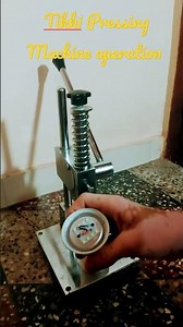 Tikki Pressing Machine Operation - fast and simple LED bulb making - FK LED Lights
